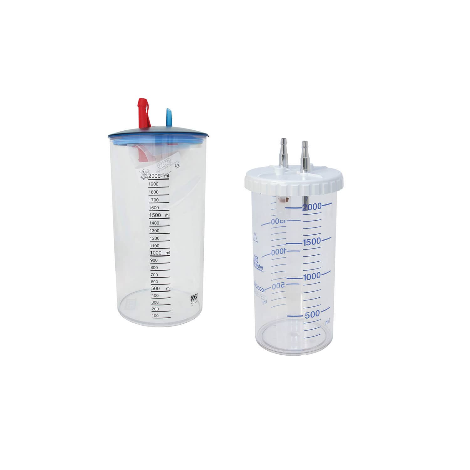 Body fluids suction jar - MEDICOLLECT - GCE Group - polyethylene ...