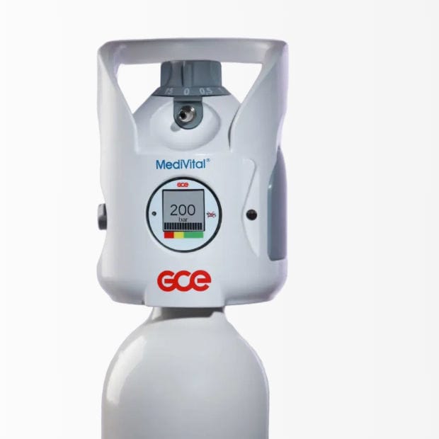 Oxygen pressure regulator - MediVital® E - GCE Group - air / for ...