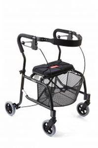 4-caster rollator - NeXus 1 - Human Care Group - with armrests / with ...