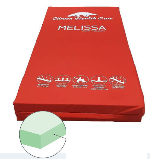 Hospital bed mattress - Melissa 12 - Järven - evacuation / alternating ...