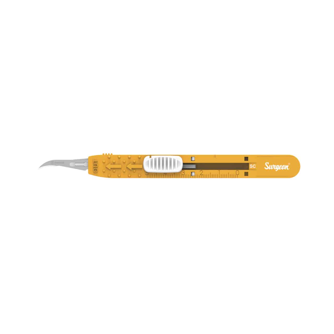Plastic handle scalpel - sc - JAI Surgicals - single-use / safety