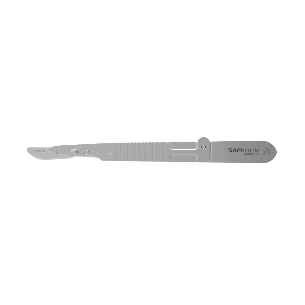 Safety scalpel handle - SAFhandle™ - JAI Surgicals