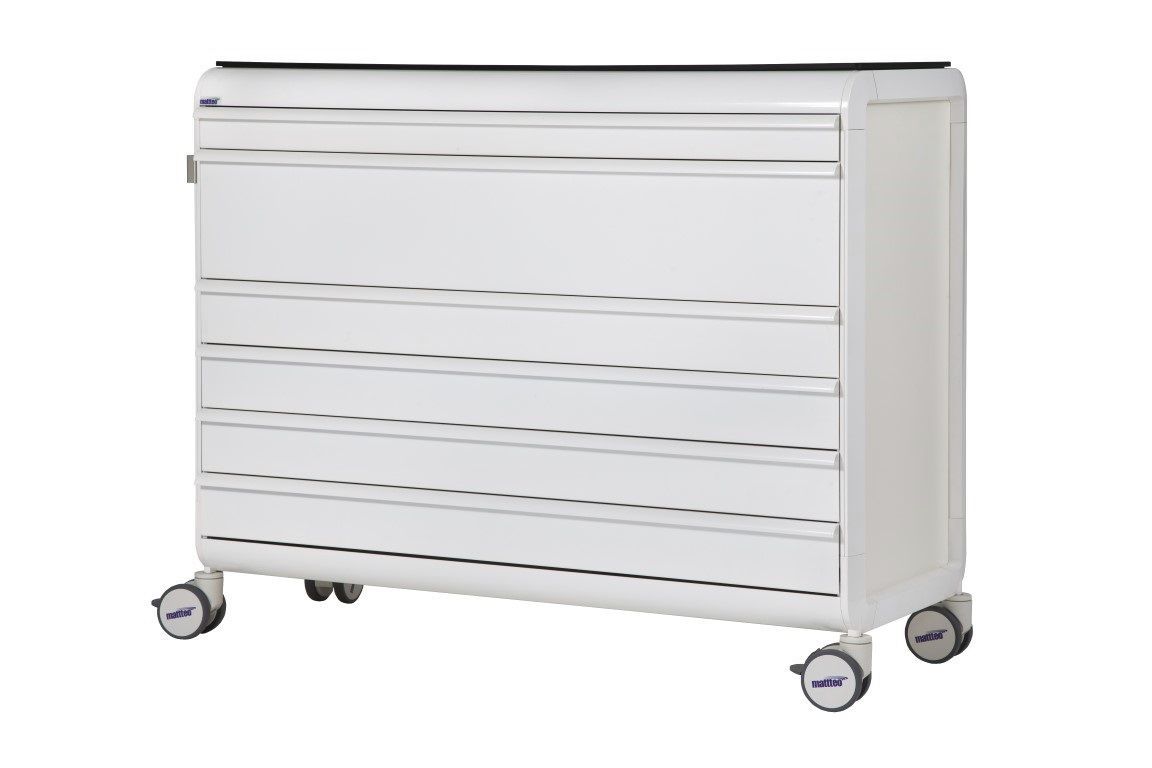 Nursing trolley - Multifunctional trolley/with drawer/modular - MATTTEO ...
