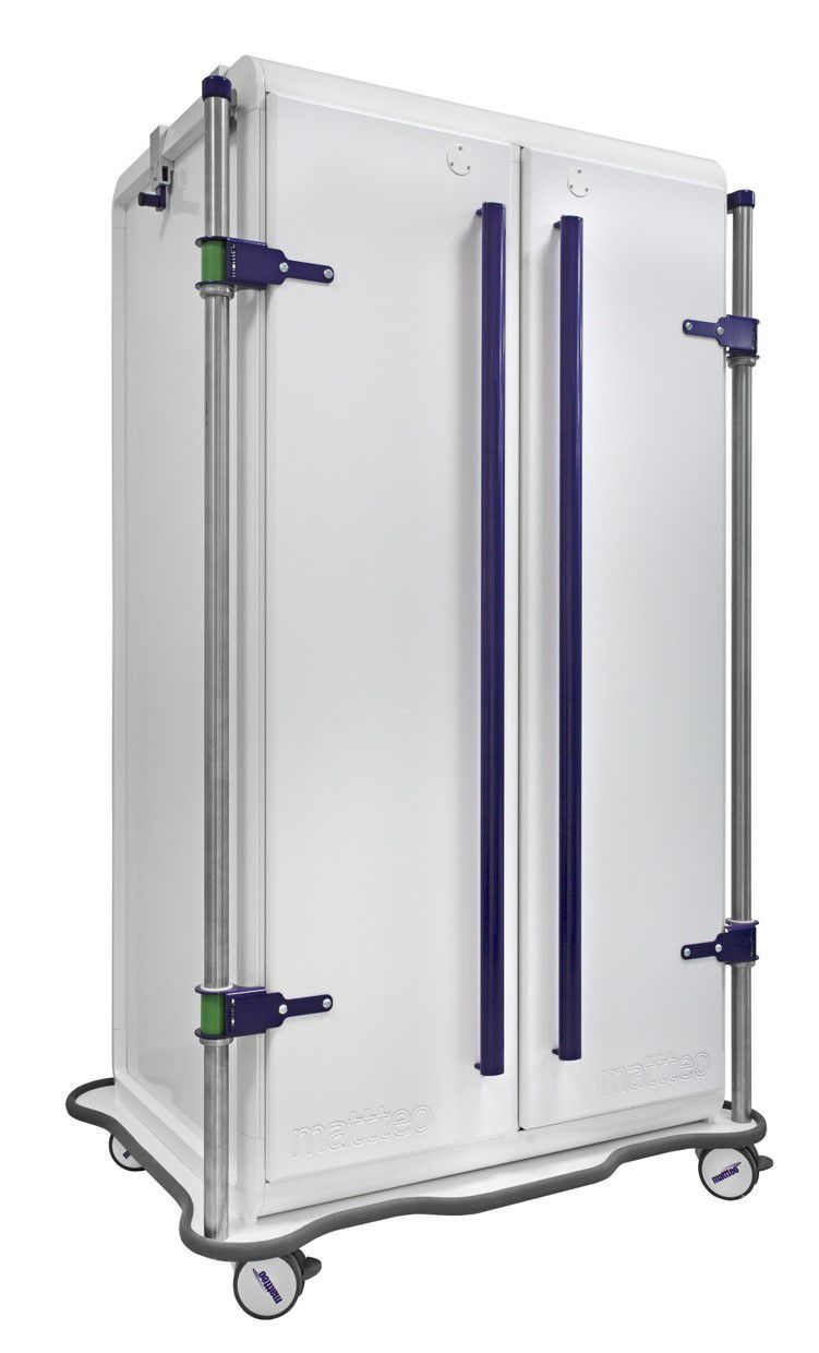 Transport trolley - MODU-FLEX - MATTTEO - 2-door / modular