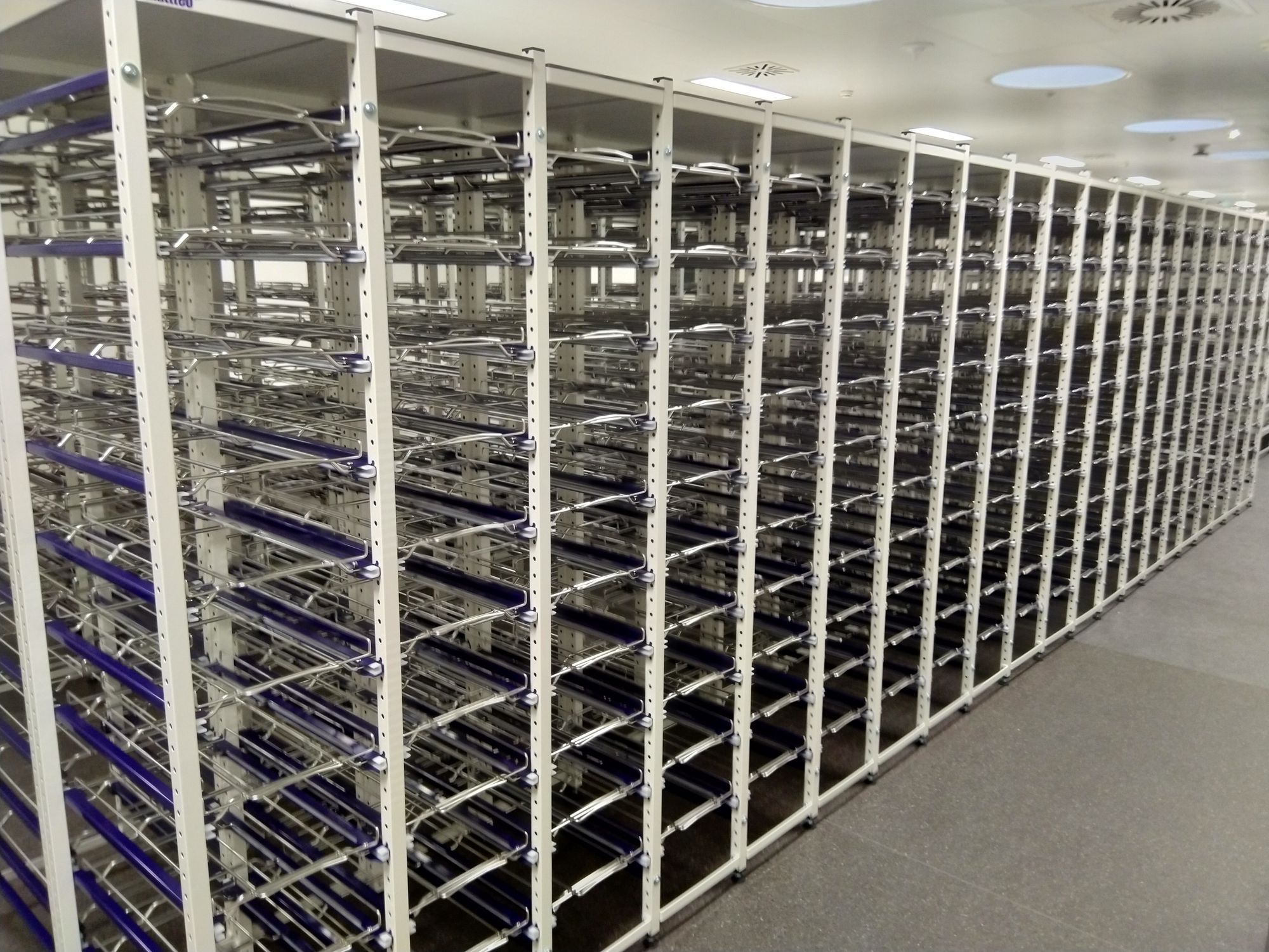 Modular shelving unit - Rayonnage ISO Modulaire - MATTTEO - for basket ...