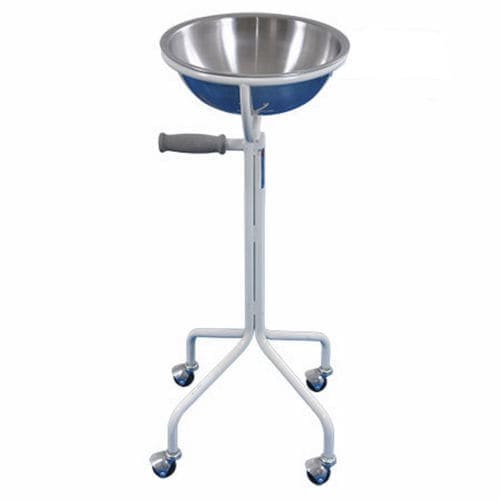 Trolley-mounted surgical basin stand - SM 9033 series - Shima Prima ...