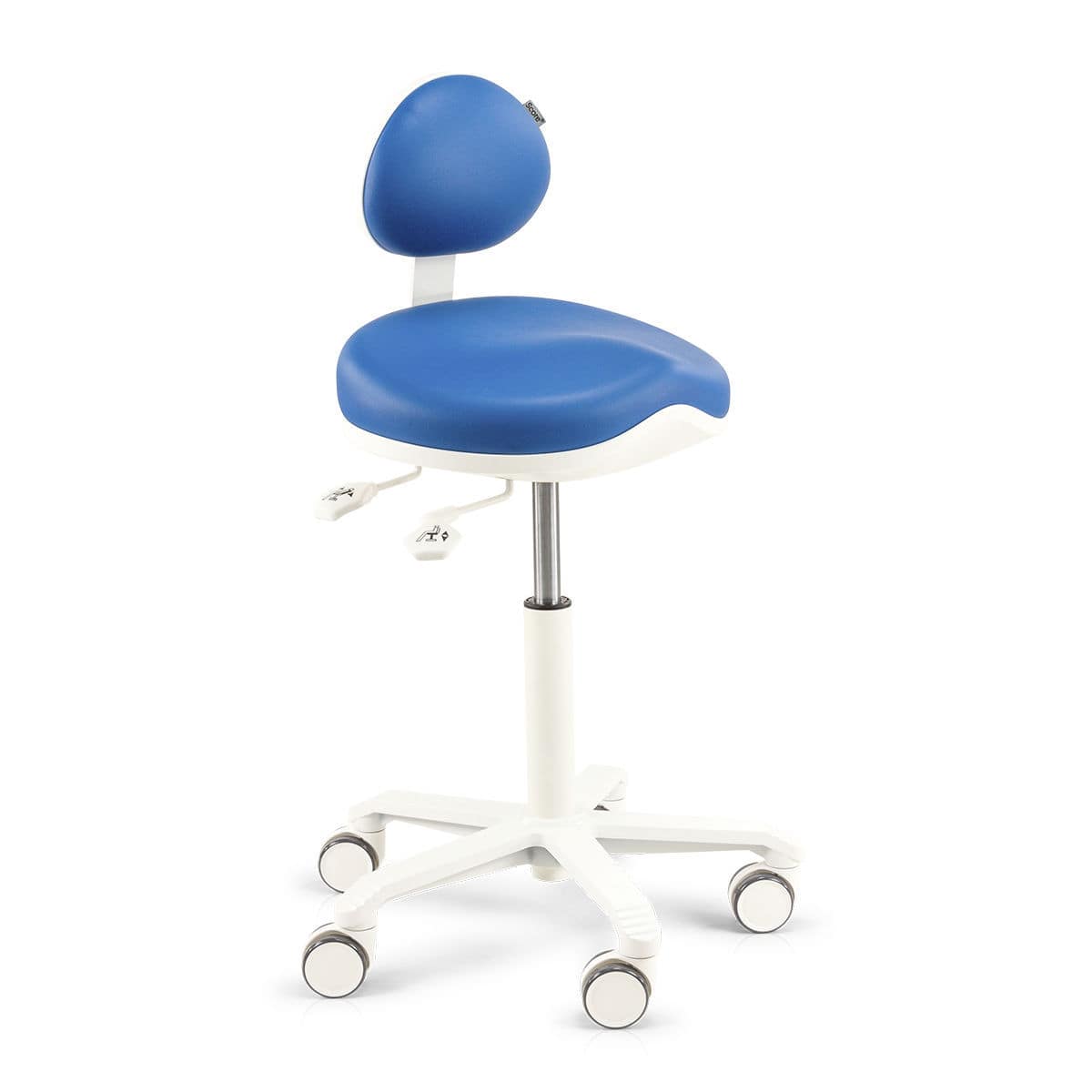 Dental clinic stool - Apical - Score BV - height-adjustable / saddle ...