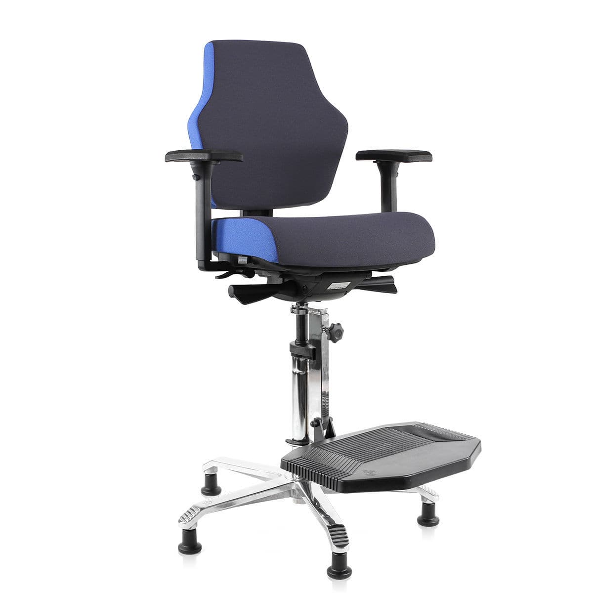 Office chair with armrests - 08 - Score BV - with footrest / height ...
