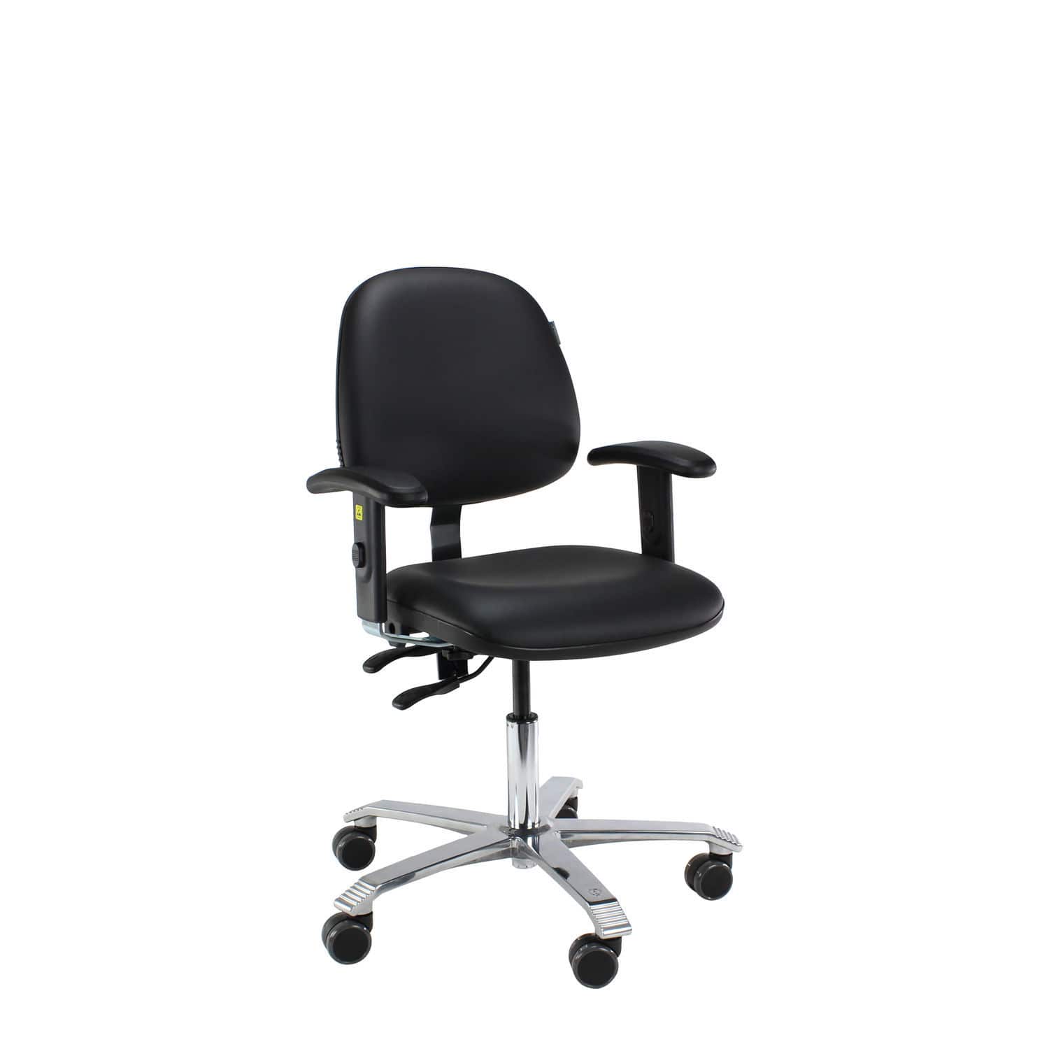 Laboratory chair - Ergo 2300 - Score BV - with armrests / on casters ...