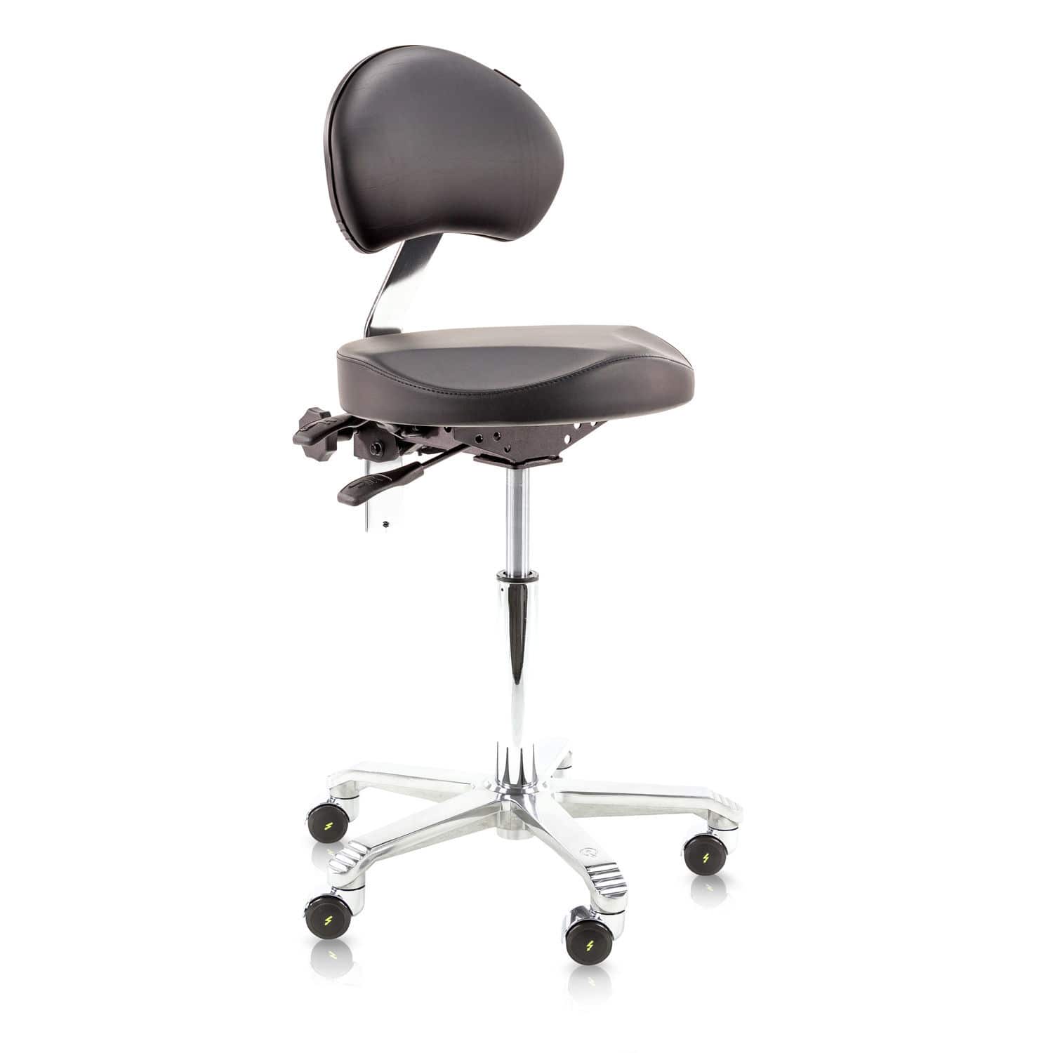 Healthcare facility stool - 6311 ESD ergo shape - Score BV - medical ...