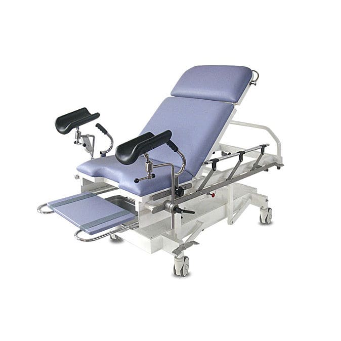 Electric delivery chair - LITO plus - A.A.MEDICAL - trolley-mounted