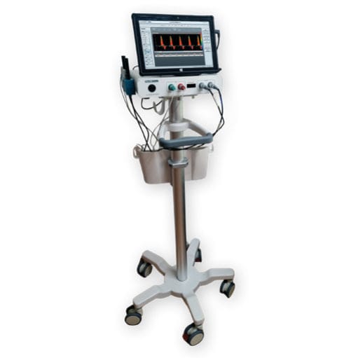 Trolley-mounted doppler - Viasonix - with touchscreen / ABI / TBI