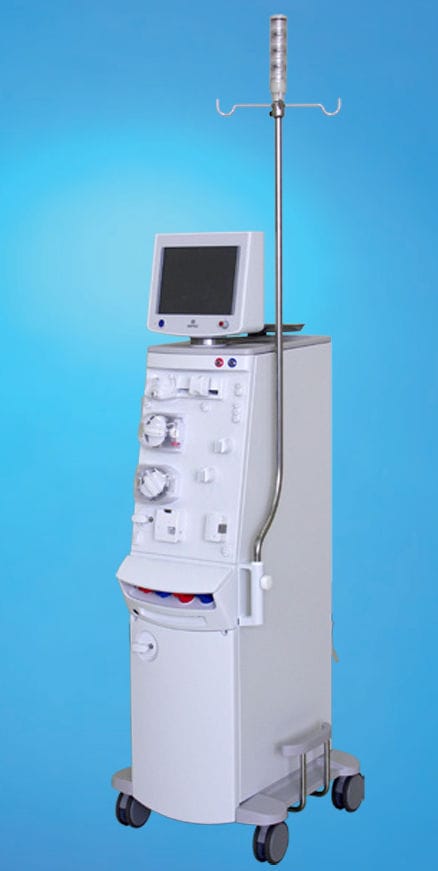 Hemodialysis machine with hemodiafiltration - NCU-18 - Nipro - mobile ...
