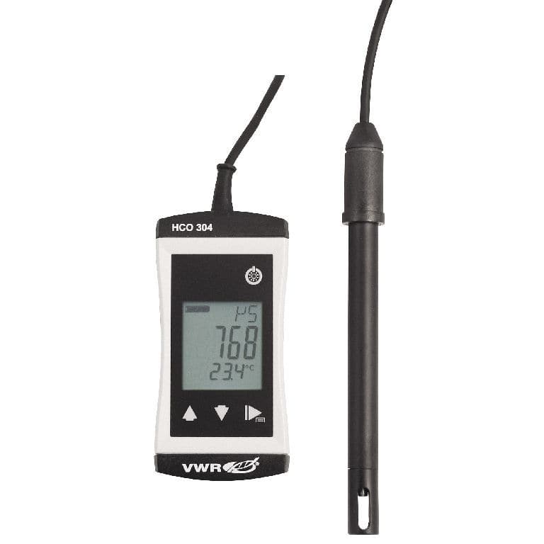 Laboratory conductivity meter - HCO 304 - VWR - portable
