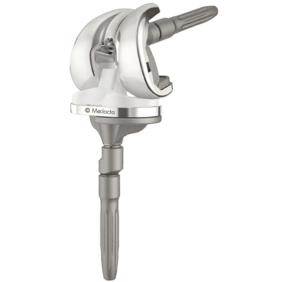 Three-compartment knee prosthesis - GMK REVISION - Medacta - revision ...