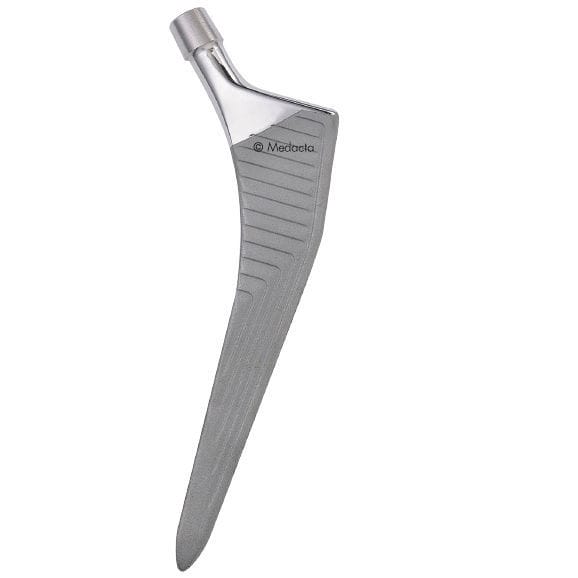 Cementless femoral stem - QUADRA-S - Medacta