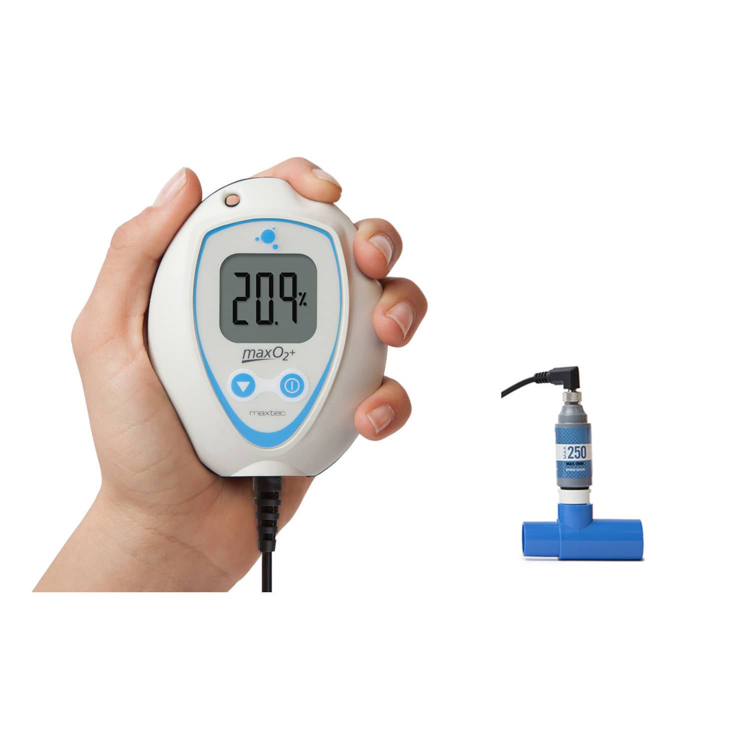 Oxygen analyzer - MaxO2+AE - Maxtec - for medical devices / hand-held ...