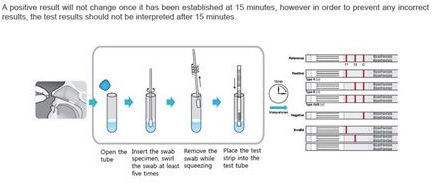 Rapid flu test / influenza A / influenza B / nasal - BioTracer™ - NanoEntek