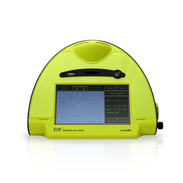 Automatic cell counter - EVE™ - NanoEntek - benchtop / digital / image ...