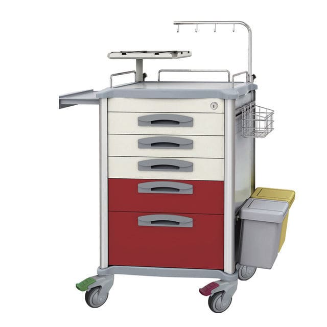 Emergency trolley - JDEQJ234D - Jingdong Technology - hospital / for ...