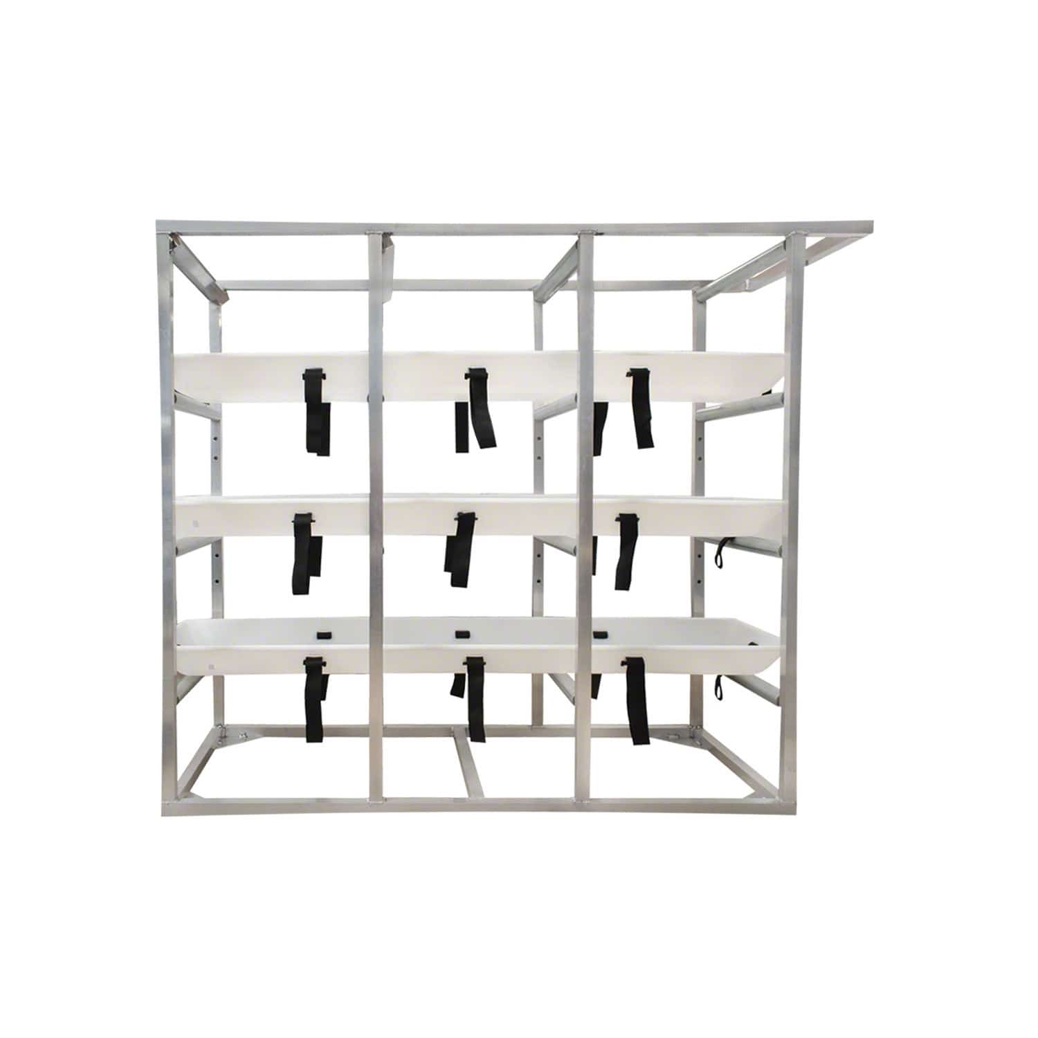 Mortuary stretcher storage rack - Aluminium Mortuary Body Storage ...