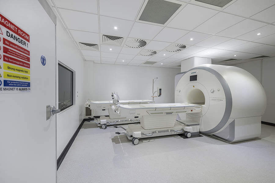 CT scan radiology room - MTX - for MRI / modular