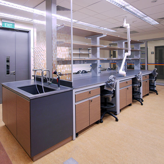 Laboratory bench with sink - FX SERIES 1 - SYSTMZ
