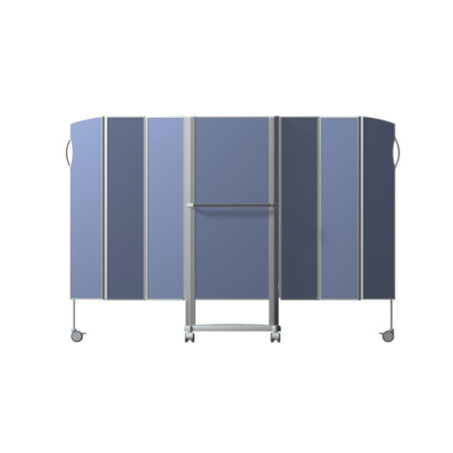 Mobile hospital screen - Silentia - SYSTMZ - fixed / shower