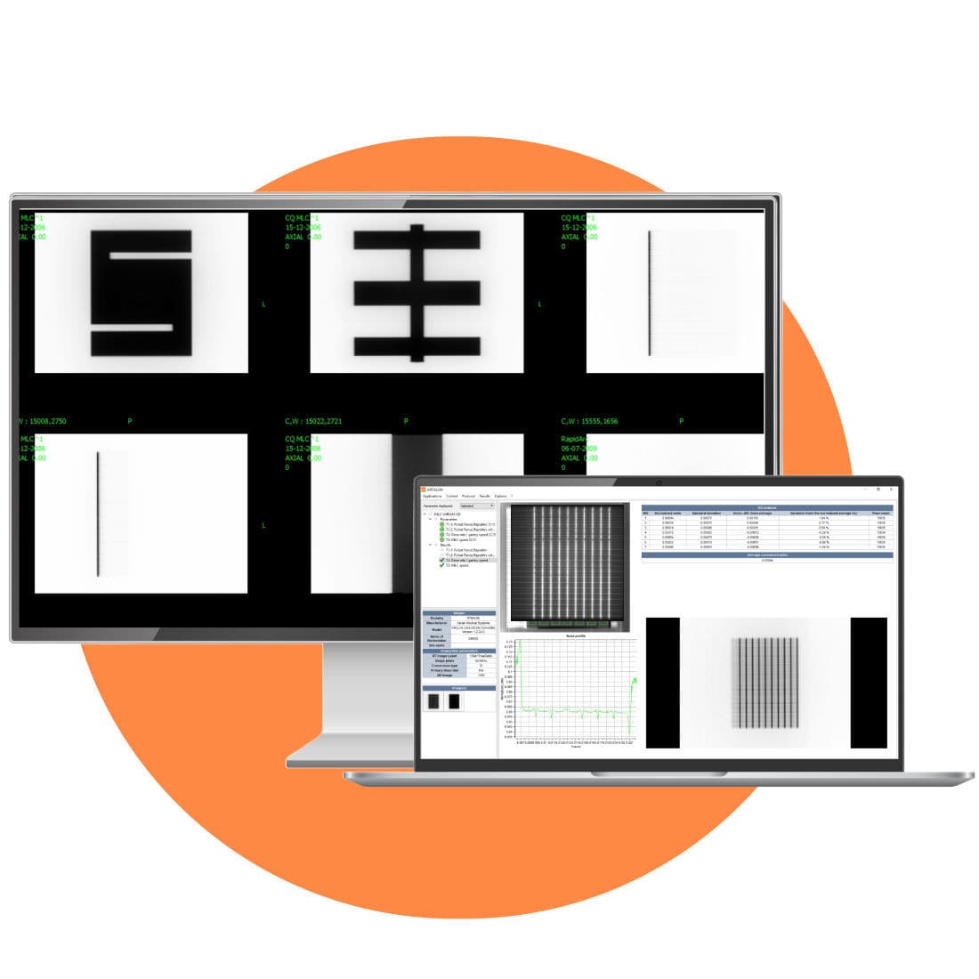 Management software - MLC QA - AQUILAB - quality control / medical / for radiation therapy