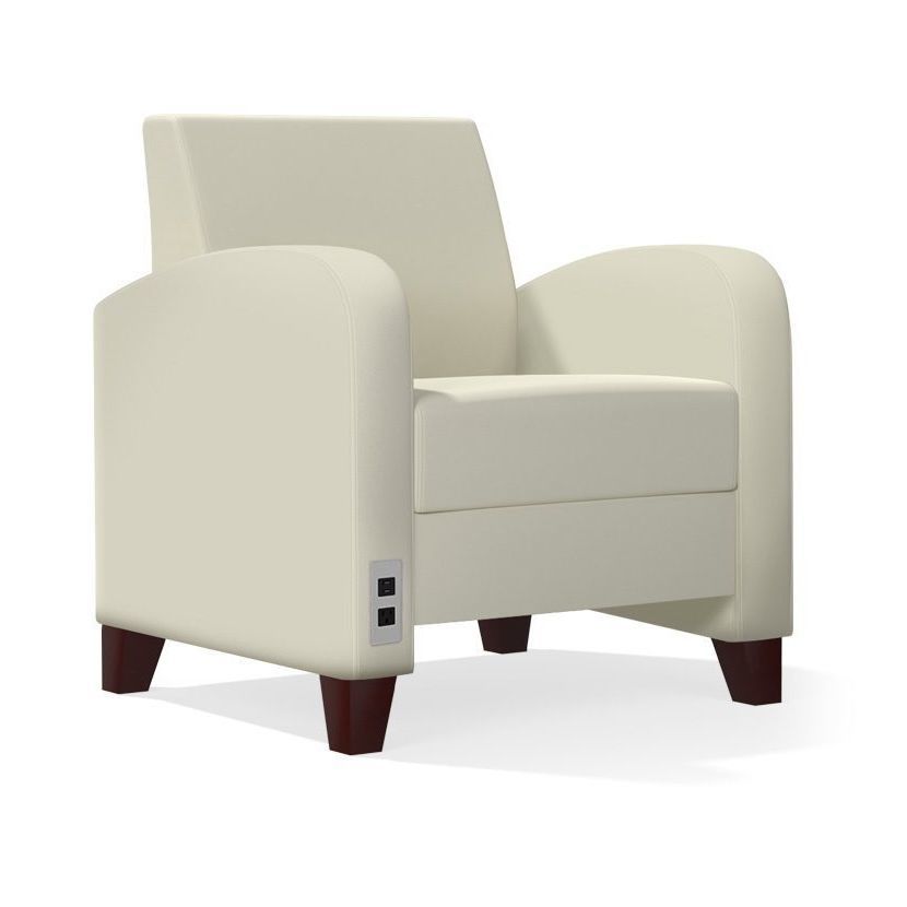 Healthcare facility armchair - Composium Curve - IDEON