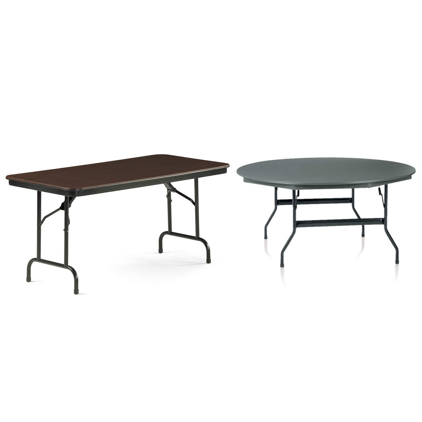 Work table - DuraLite - KI - hexagonal / corner / folding