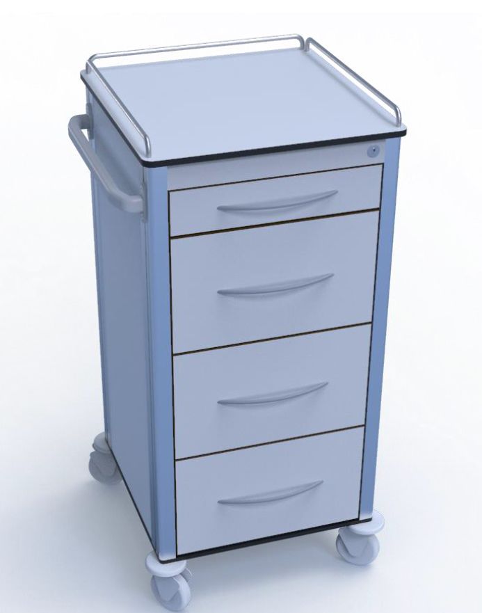 Medical cart - M series - Ims medication - medication / 4-drawer