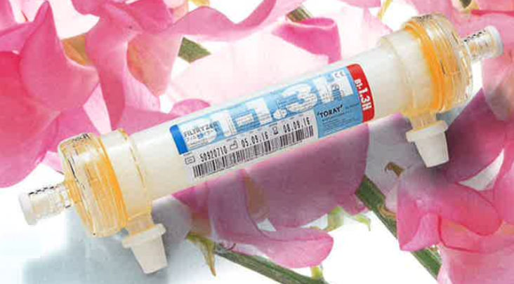 Hemodialysis hemofilter - Filtryzer® B1 - Toray