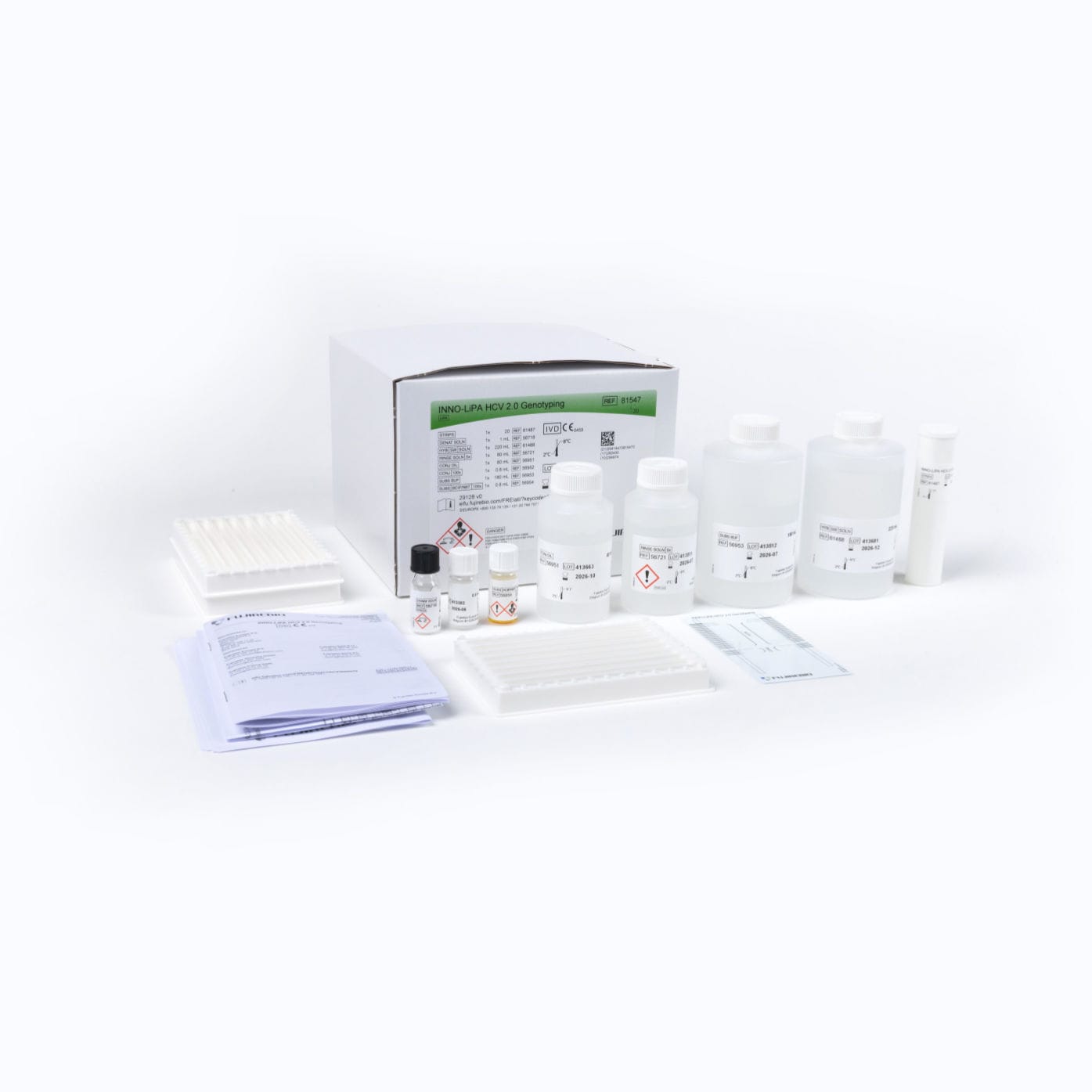 Hepatitis C assay kit - INNO-LiPA® HCV 2.0 - Fujirebio - for genotyping ...