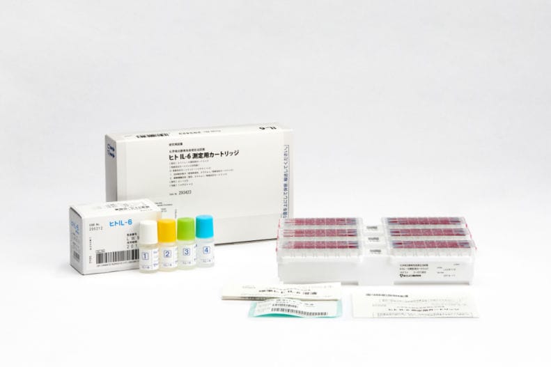 IL-6 test kit - Fujirebio - for research / serum / plasma