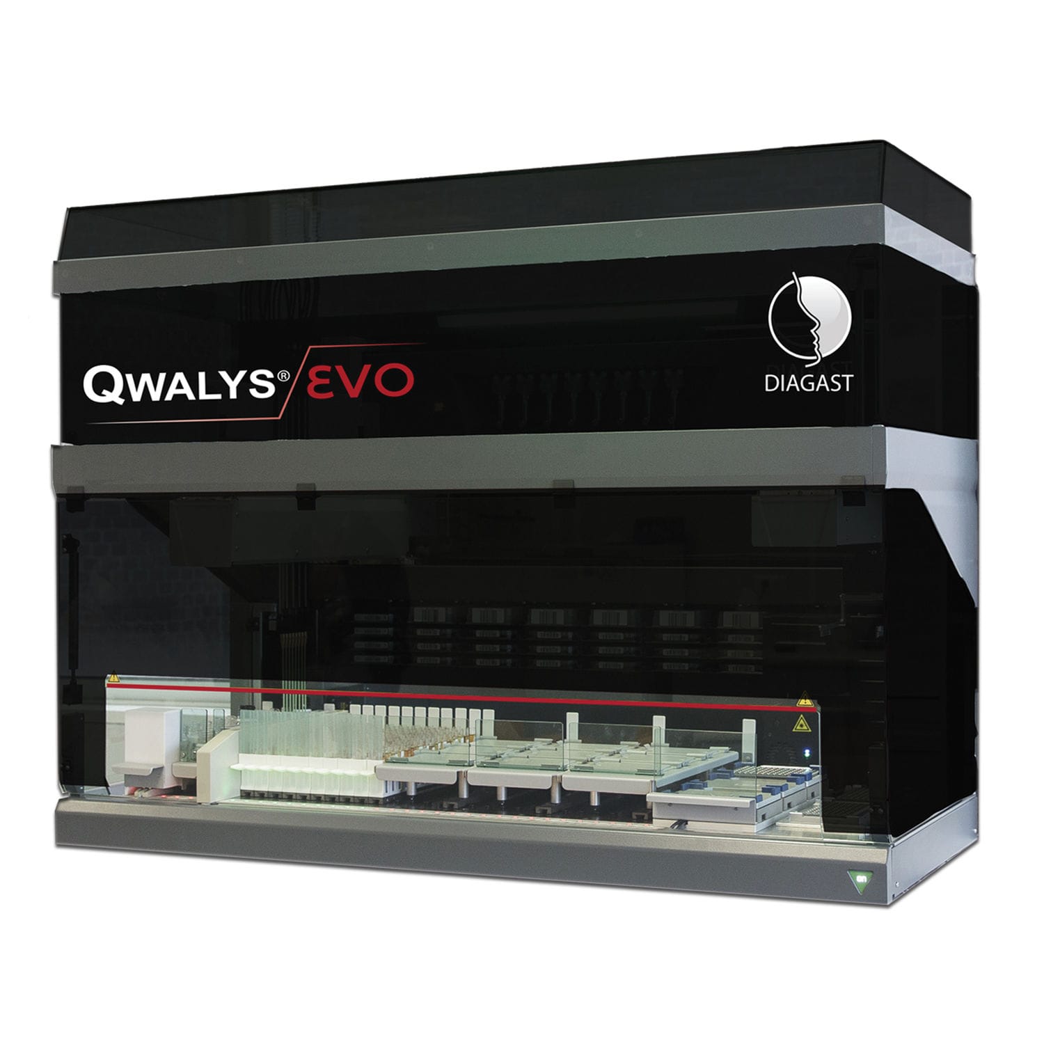 Fully automated immunohematology analyzer - QWALYS® 3 EVO - Diagast ...