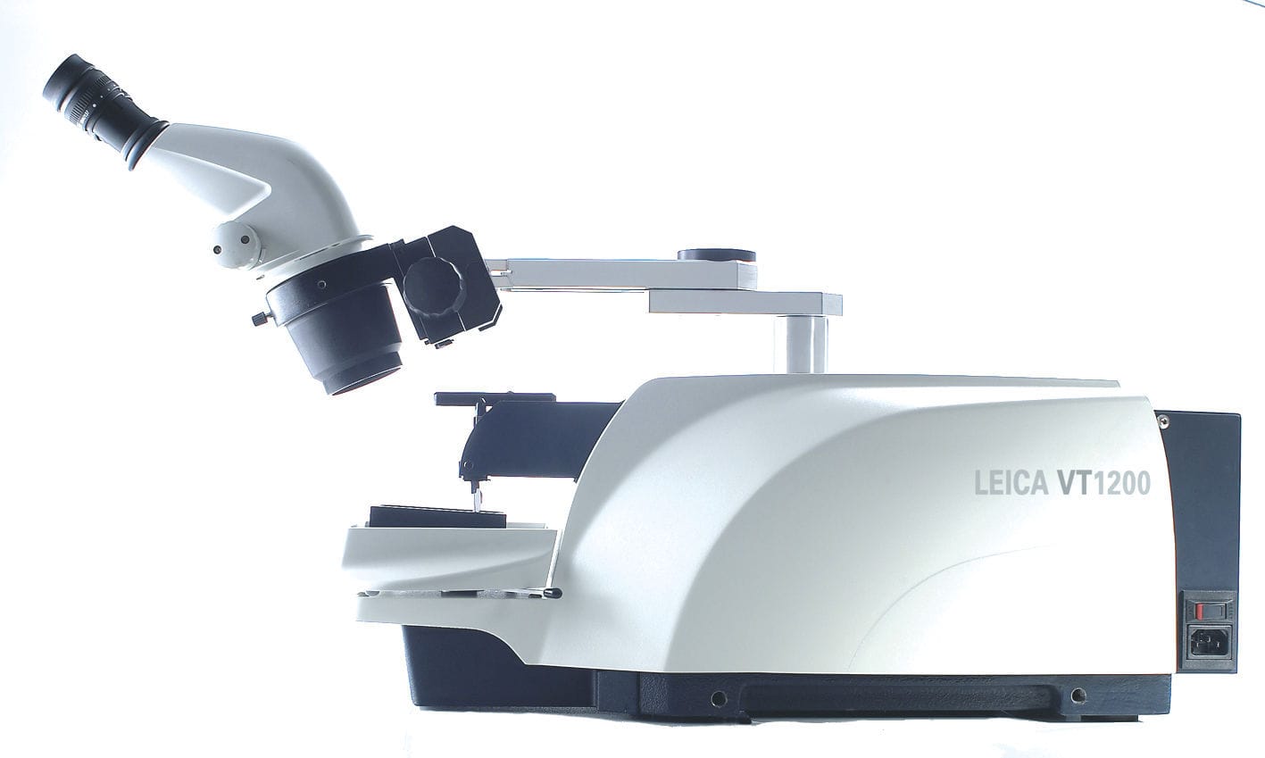 Vibrating blade microtome - Leica VT1200 - Leica Biosystems - semi ...