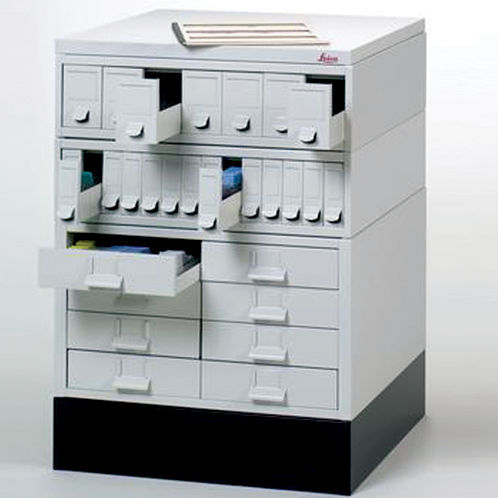 Microscope slide cabinet - 14037560001 - Leica Biosystems - for ...