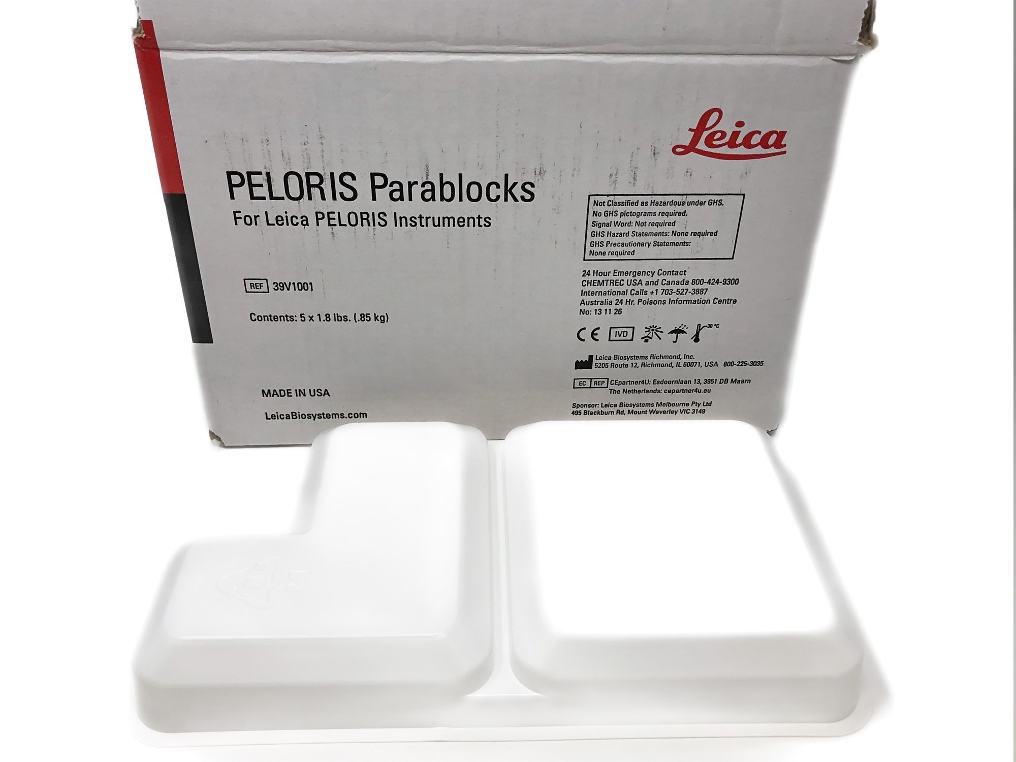Embedding cassette mold - PELORIS - Leica Biosystems - in paraffin