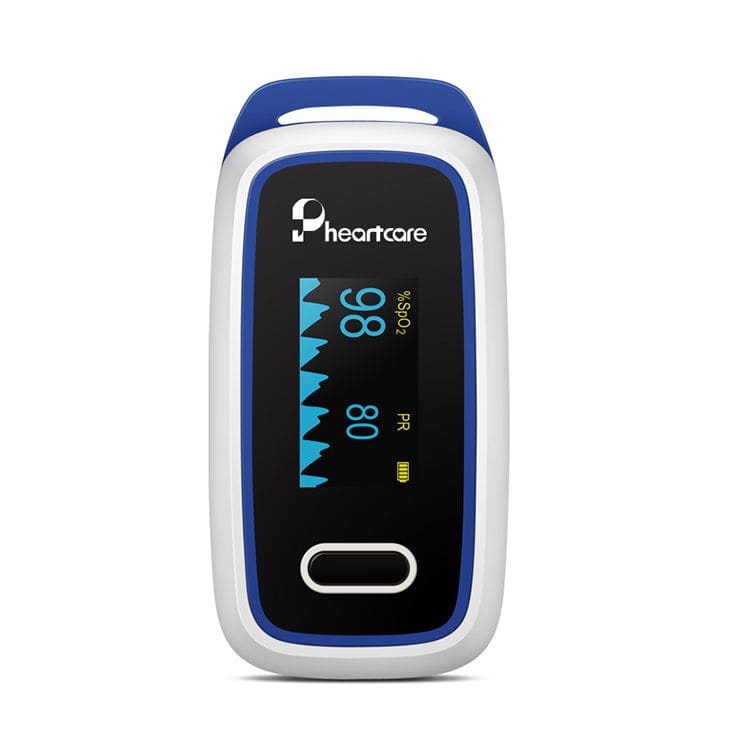 Fingertip pulse oximeter - LOX100 series - Lepu Medical - medical / OLED