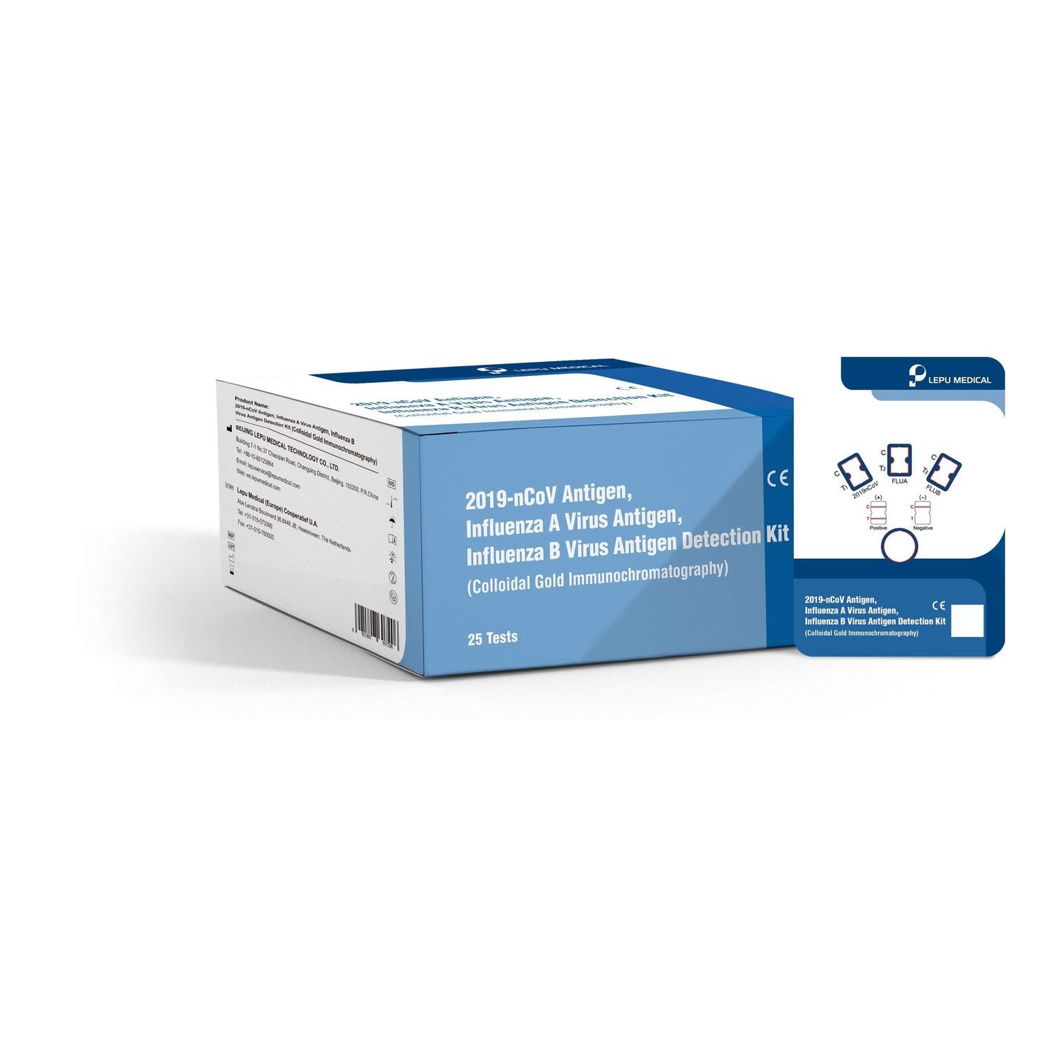 Infectious disease test kit - Lepu Medical - for antigens / SARS-COV-2 ...
