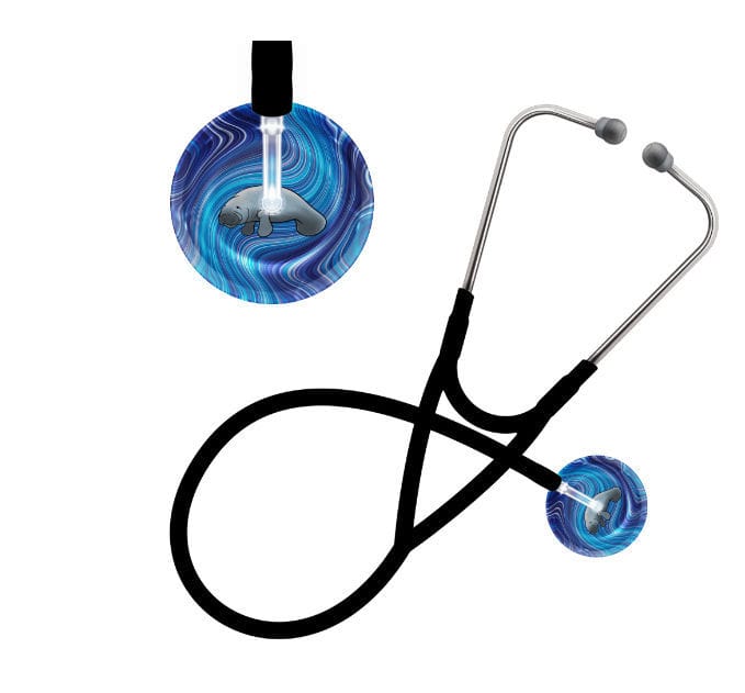Cardiology stethoscope - Manatee - UltraScope - single-head / stainless ...