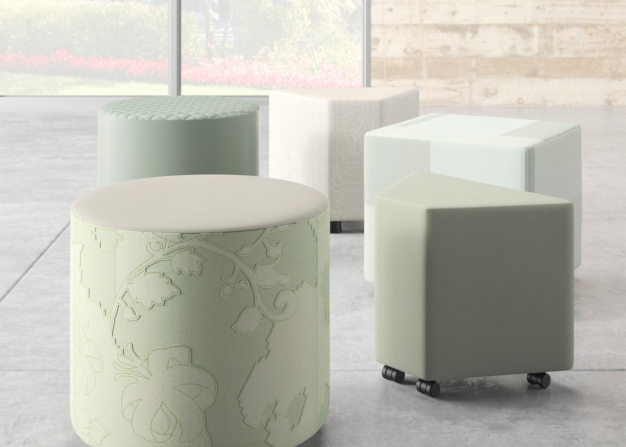 Waiting room stool - Whimsy - National Office Furniture