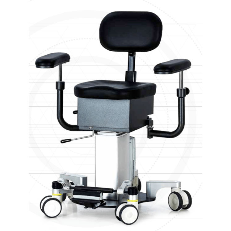 Surgical stool - 88FX - Frastema - height-adjustable / electric / on ...
