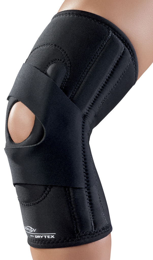 Knee orthosis - Lateral "J" - DonJoy - patella stabilization / open ...