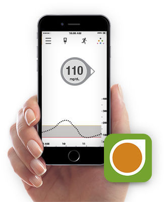 Monitoring iOS application - Dexcom G5™ Mobile App - Dexcom - sharing / medical