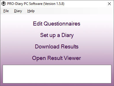 Analysis software - PRO-Diary - CamNtech - medical / Windows