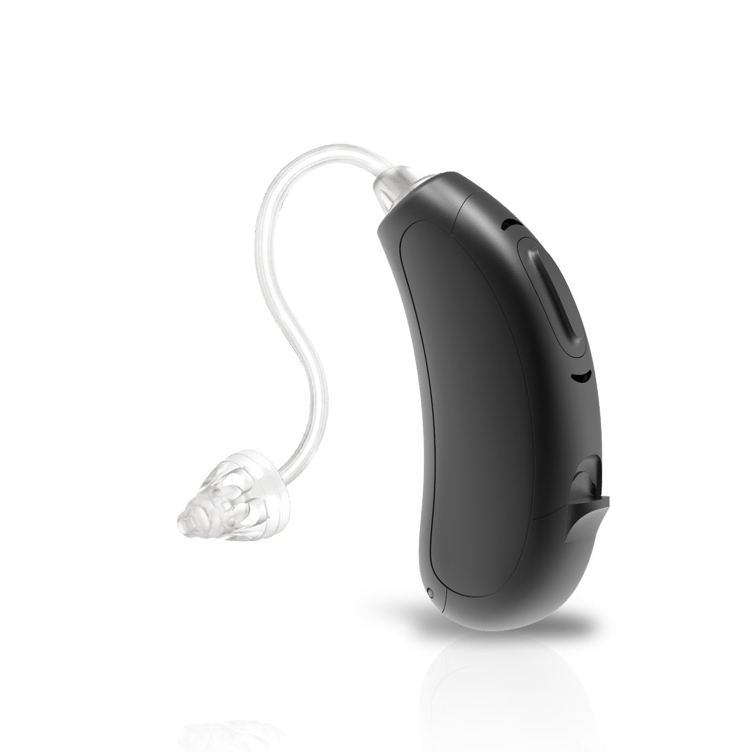 BTE open fit hearing aid - flow+ - Hansaton Akustik - telecoil / beige ...