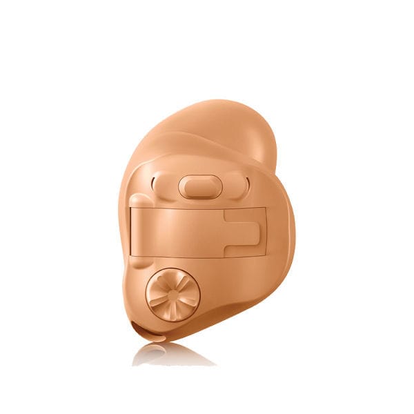 ITE hearing aid - flow+ - Hansaton Akustik - wireless / telecoil / brown