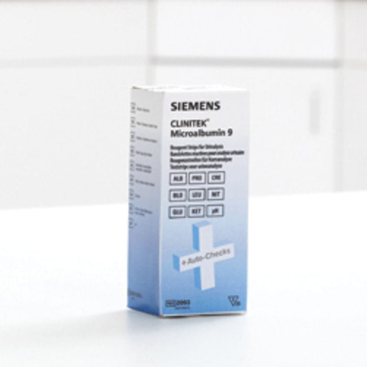 Kidney Disease Test Strip CLINITEK Siemens Diagnostics Protein kidney-disease-test-strip-clinitek-siemens-diagnostics-protein